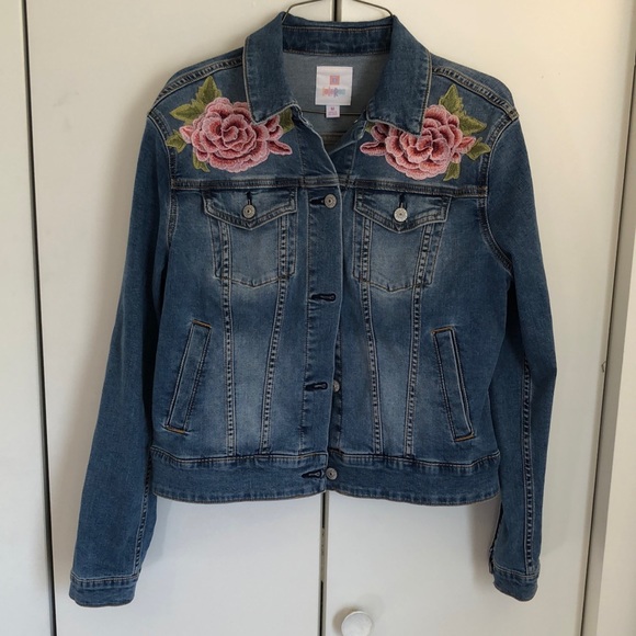 LuLaRoe | Jackets & Coats | Lularoe Harvey Jean Jacket | Poshmark